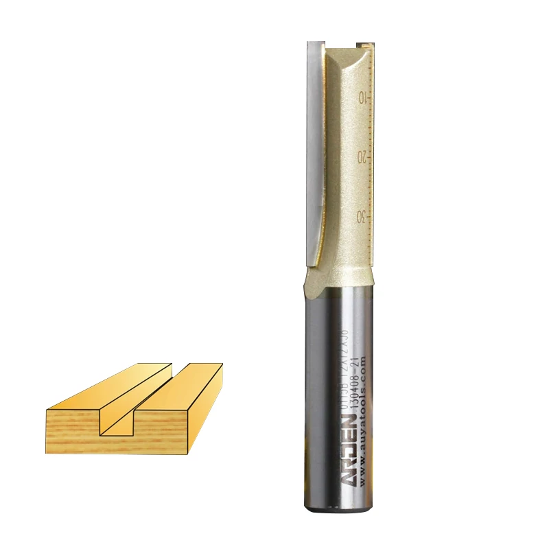 3 Deg Flute Straight Arden Router Bit 1/2"*1/2"*2" 1/2" Shank Arden ...