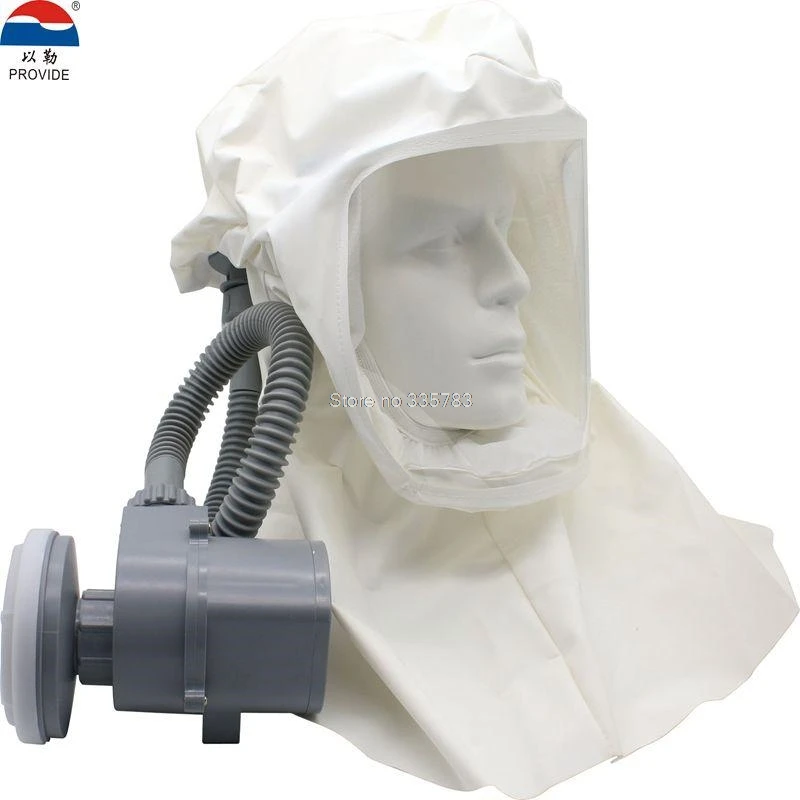 Provide Electric Air Supply Respirator Face Mask Mobile Rechargeable ...