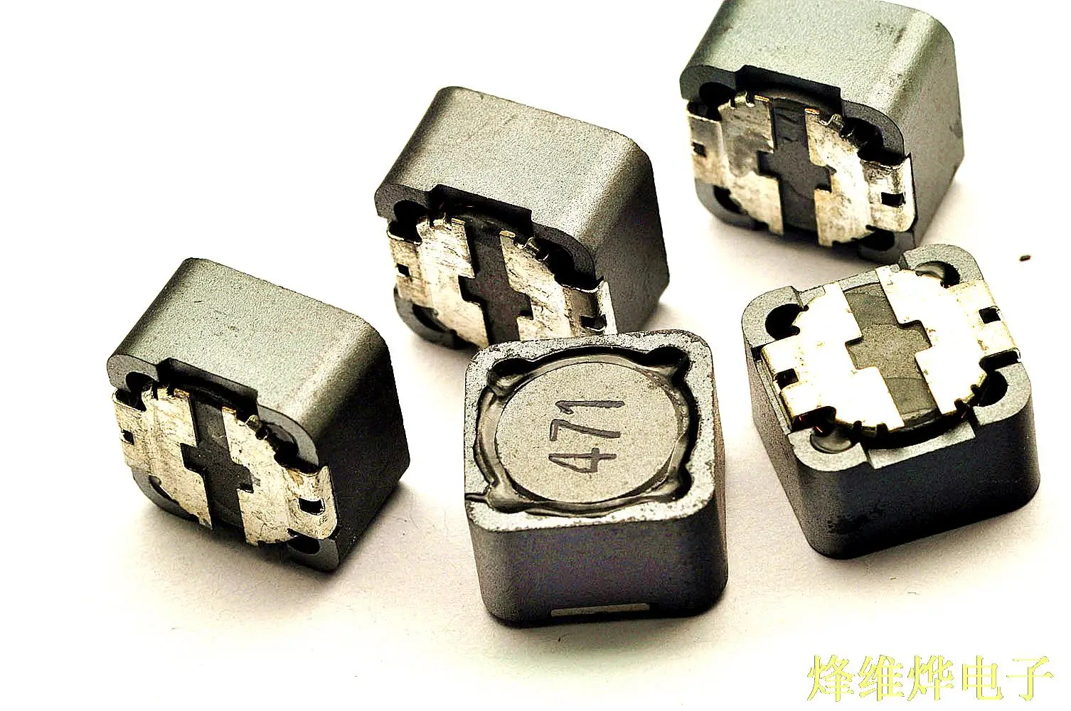 Free shipping shielded inductor 12 * 12 * 7 470UH standard word 471 SMD ...