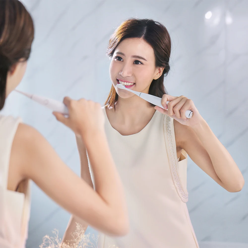 2 шт Oclean SE/One сменная щетка для глубокой чистки головок пищевая PP здоровая W-образная ...