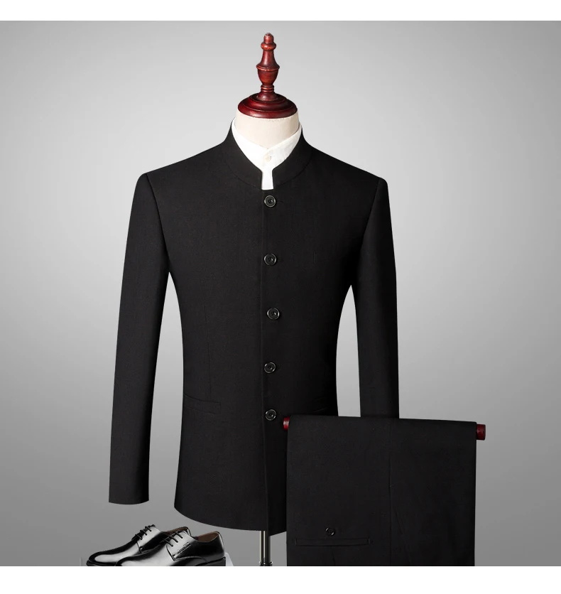 New High Quality Man Chinese Tang Suit Custom Made Female Chinese Tunic ...