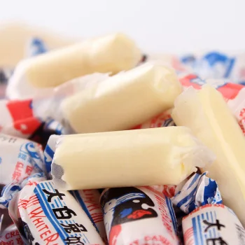 454g Chino Famoso conejo blanco caramelo cremoso aperitivos Leche de ...