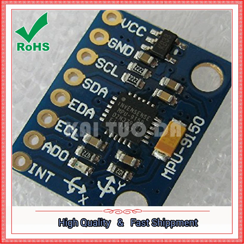 MPU9150-GY-9150-nine-axis-9-Attitude-three-axis-3-Electronic-Compass-Acceleration-Gyroscope ...