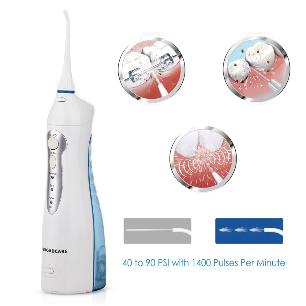 2017Broadcare Professional 360 rotary Smart Water Flosser Set Oral ...