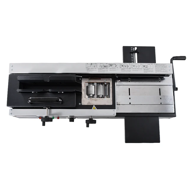 A4 Size Manual Hot Melt Glue Binding Machine 4cm Thickness For Photo ...