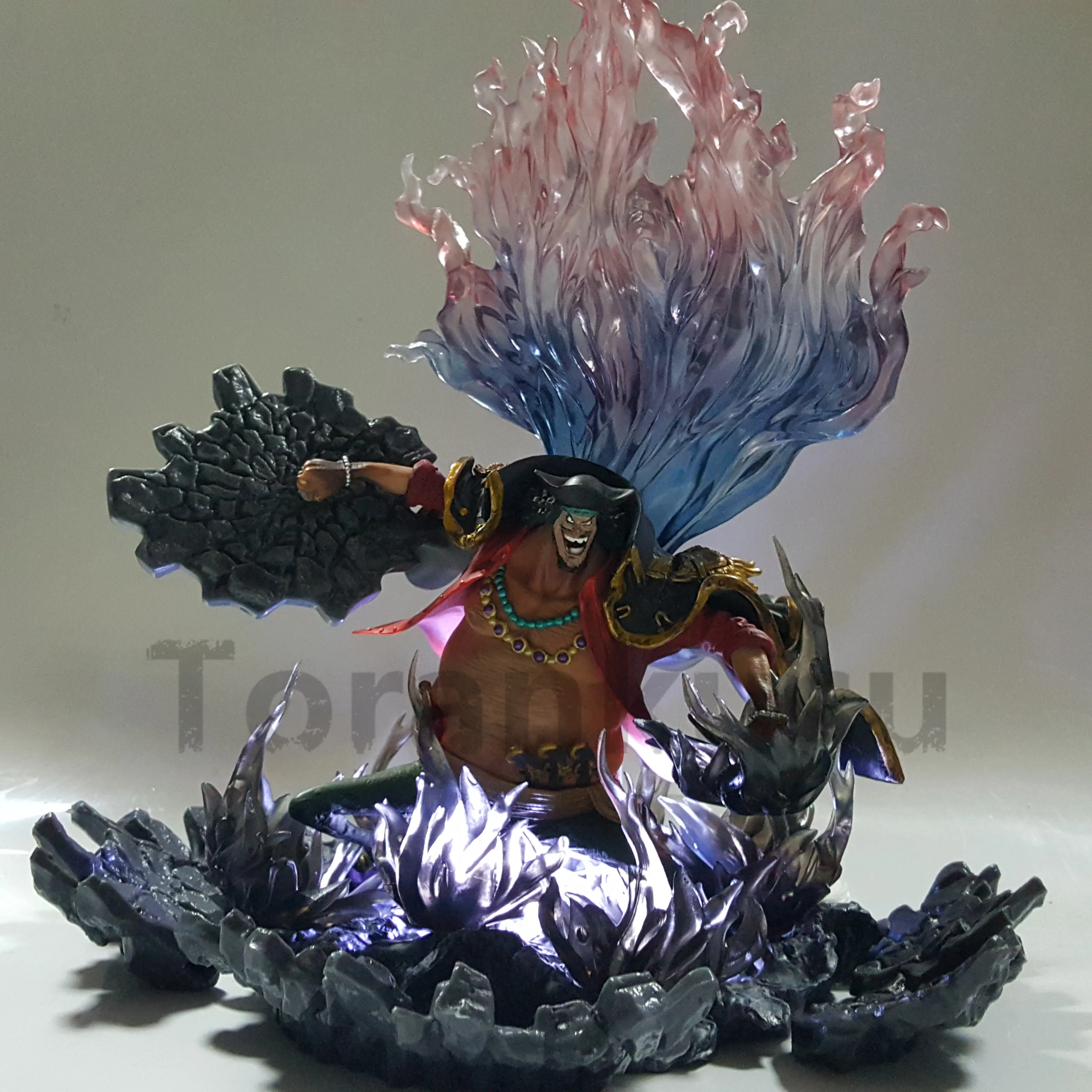 One Piece Marshall D Teach DIY Led Lights Power Scene Toy Anime One ...