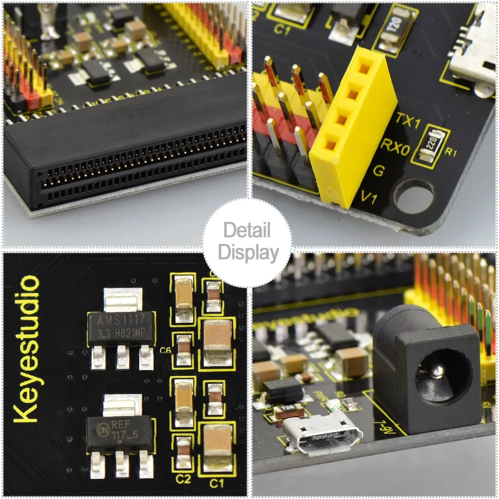 Keyestudio-módulo Escudo Sensor Microbit V2 Para Bbc Micro:bit