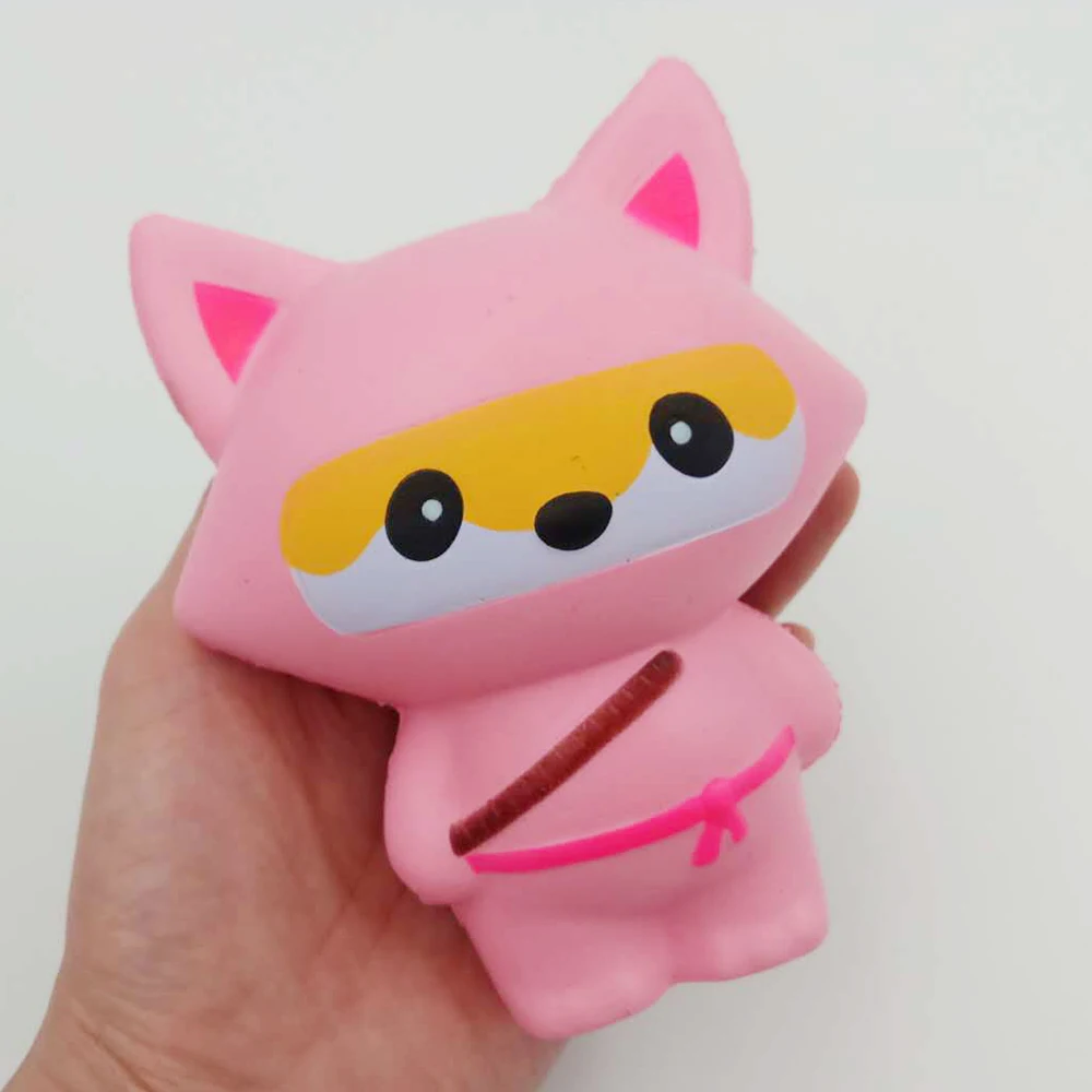 new arrival 1pcs slow rising kawaii Ninja Fox squishy charm toy|Mobile ...