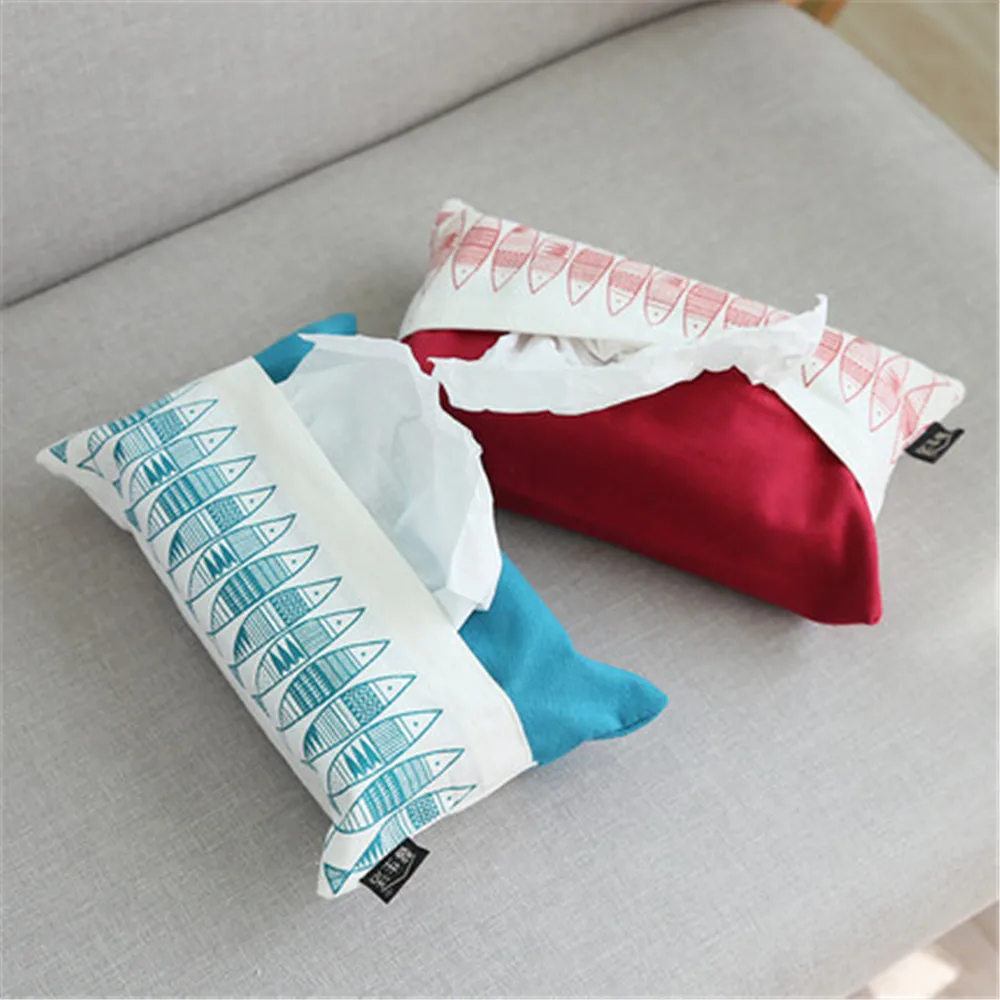 Japanese Zakka Tissue Bag Creative Cartoon Fish Cloth Tissue Case Box ...