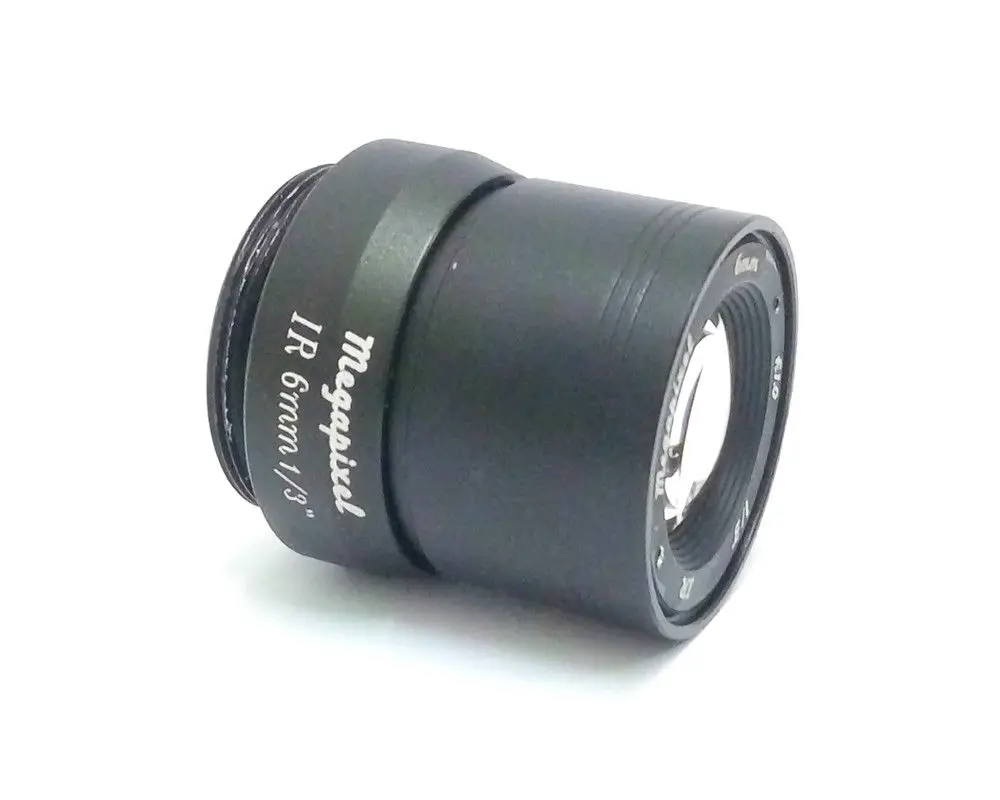 2mp 960p Hd 1/3" F1.0 Cctv Fixed Iris Ir Infrared 6mm Lens Cs Mount ...