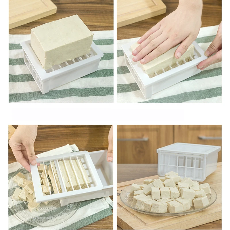 1 pcs Japanese multi function bean curd slicer cut tofu with tofu knife ...