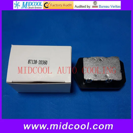 high good brand New Blower Motor Resistor Fit for Toyota OEM 8713820360 ...