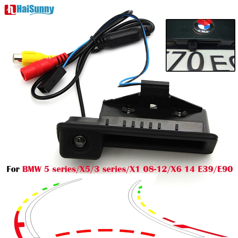 Car Rear View Camera With Dynamic Trajectory For BMW 3 Series 5 Series ...