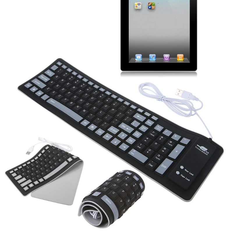 Free shipping Silicone Folding Keyboard Foldable Keyboard Waterproof ... Free shipping Silicone Folding Keyboard Foldable Keyboard Waterproof ...