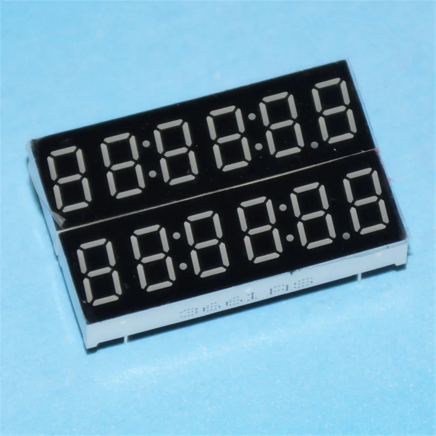 20~27Day Delivery 2pcs LED Timer Display 6 Digits Digital Clock Display ...