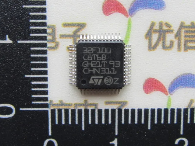 Chip STM32F100C8T6B chip microcontroller 32 64K Flash 48LQFP A2270 ...
