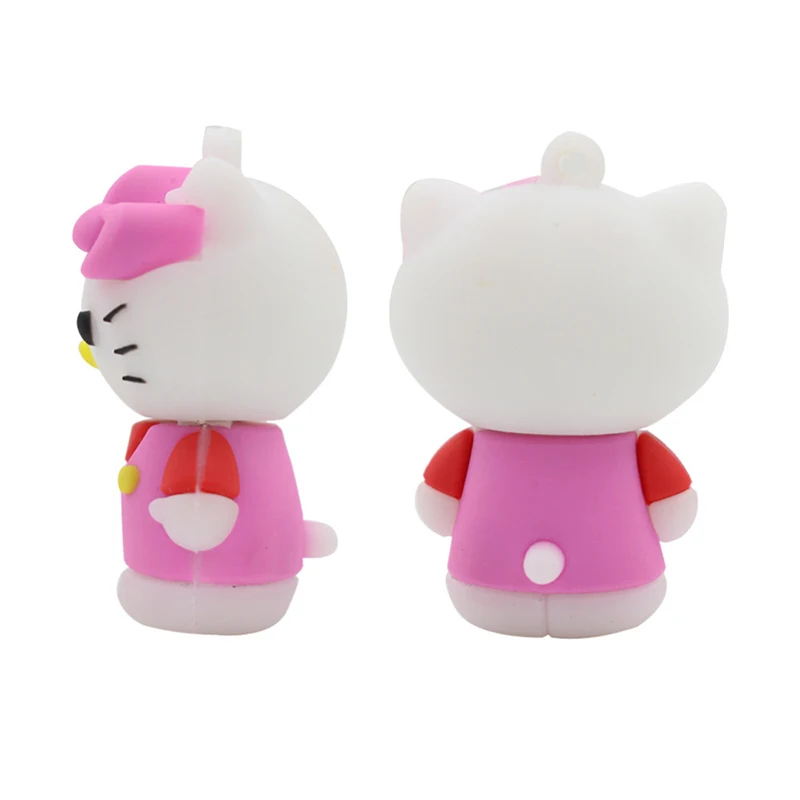 Hello kitty usb flash drive 2.0 4gb 8gb 16gb 32gb lovely usb cartoon ...