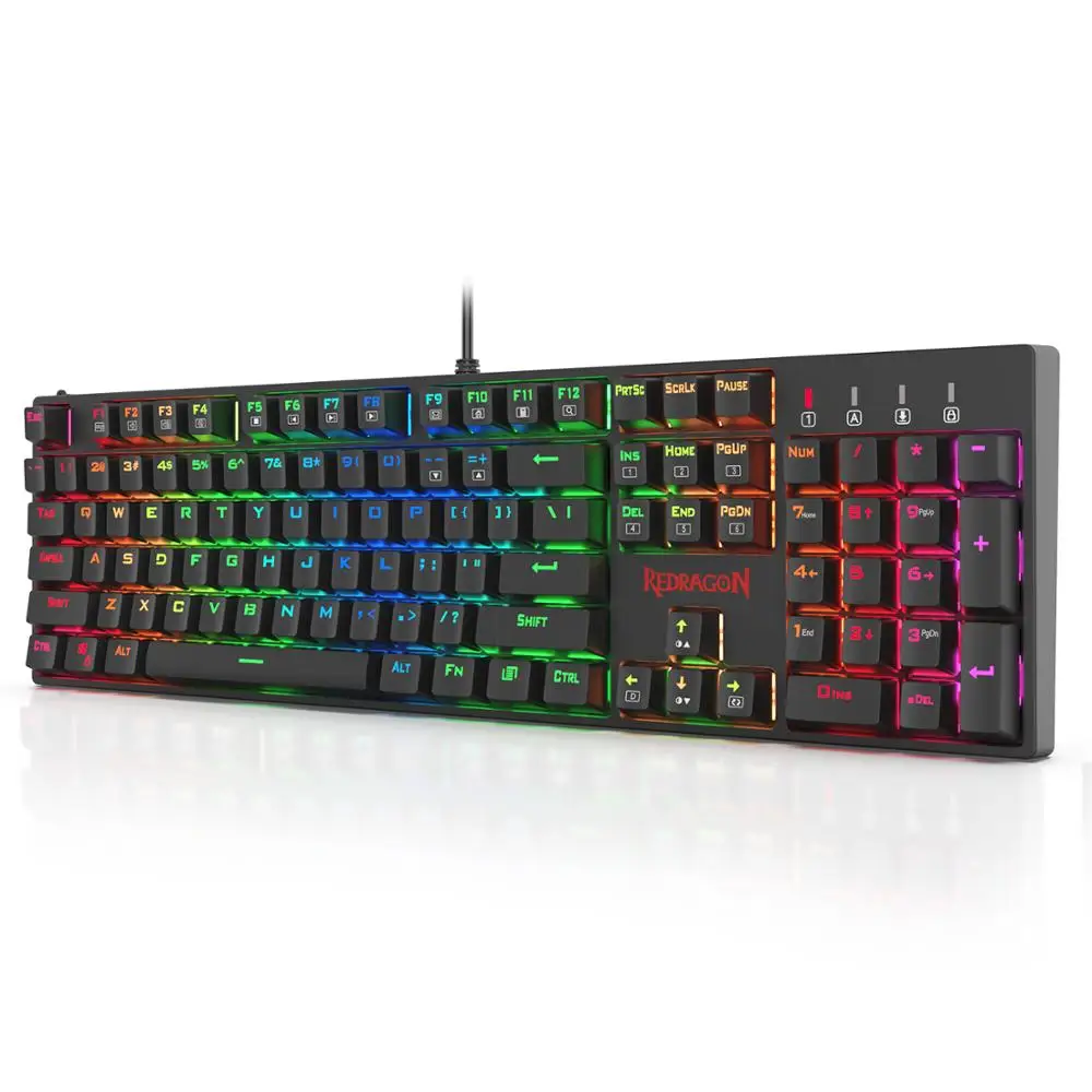 RGB LED Backlit Mechanical Gaming Keyboard