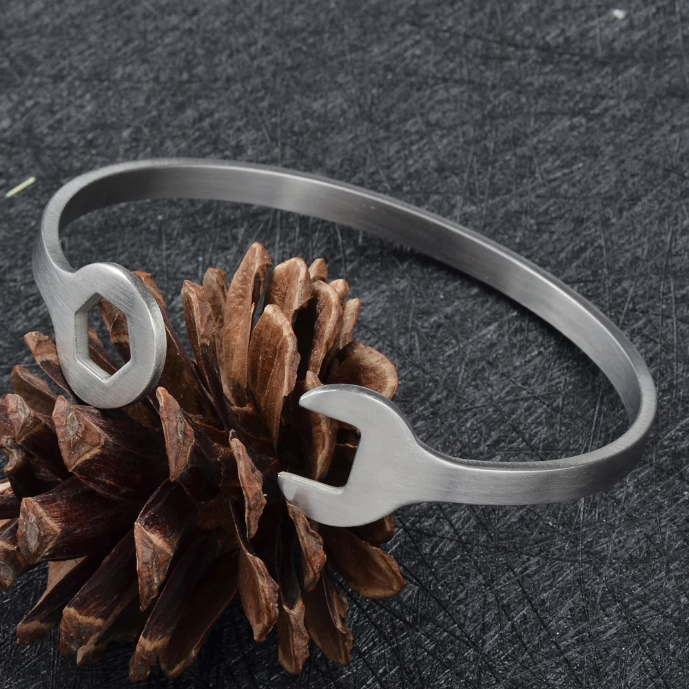 Ijb0461 Steel/rose Gold/gold/black Color Blank Engravable Wrench ...