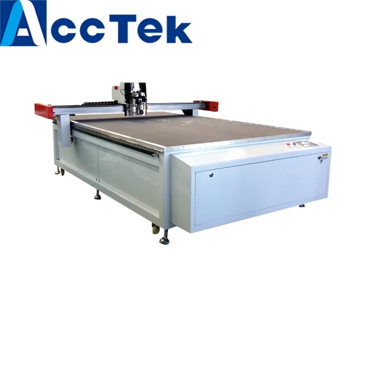 Vibrating knife dieless cutting machine leather guillotine cutter|Wood ...