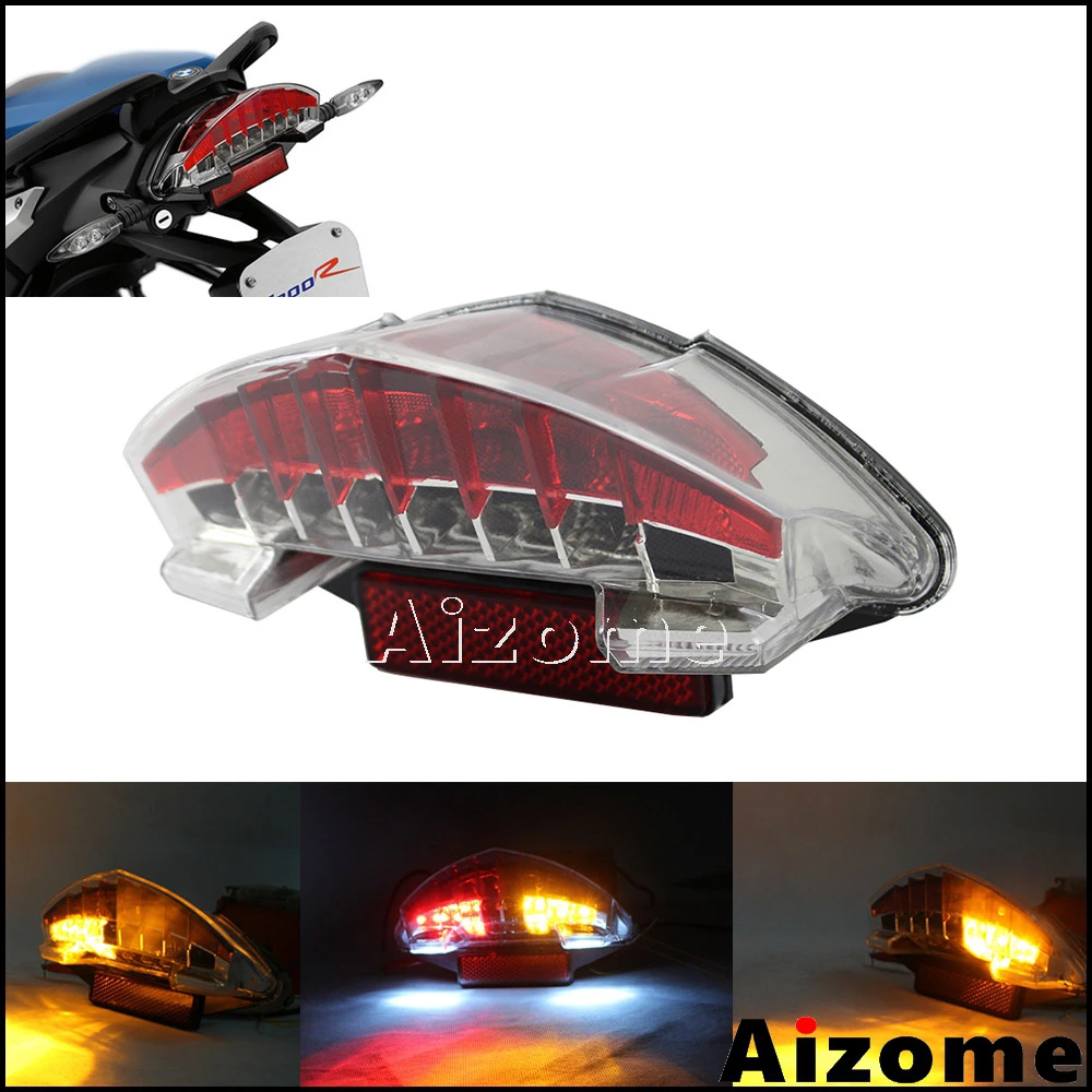 1x C LED Rear T Turn S Le Lamp For BMW F800GT F800R F800ST 699997140792 ...