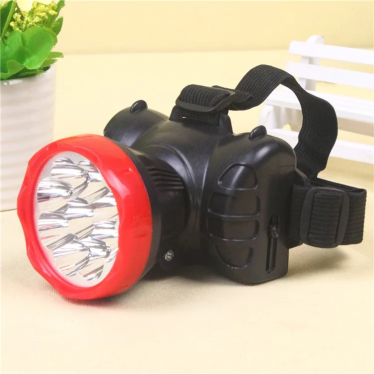 Hand mounted recharging flashlight LED multi light strong light hand ...