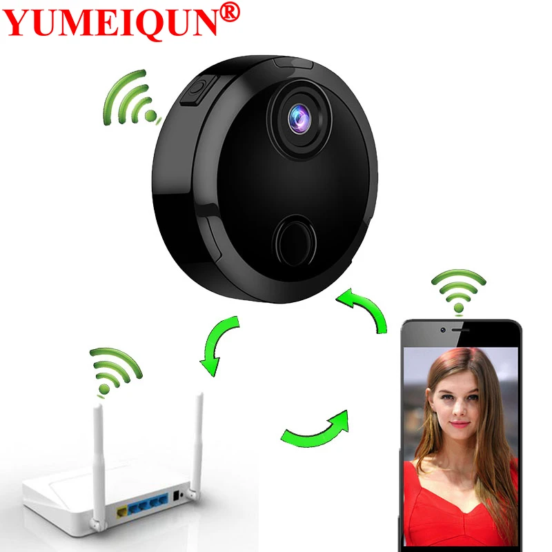 Cube Smart Wifi Mini Camera Full Hd 1080p Infrared Night Version ...