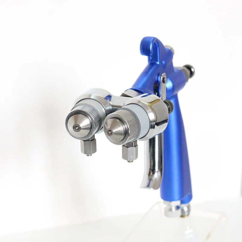 Ready Stock Free shipment!Dual Head Spray Gun Silvering Plating Chrome ...