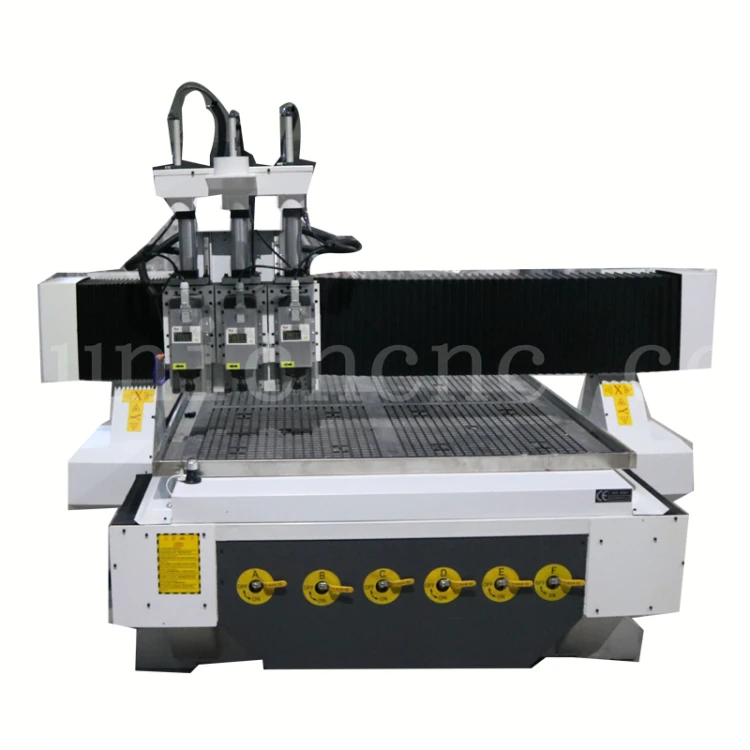 Máquina enrutadora cnc de alta conturación UNICH LXM1325 III para trabajo en madera|router ...