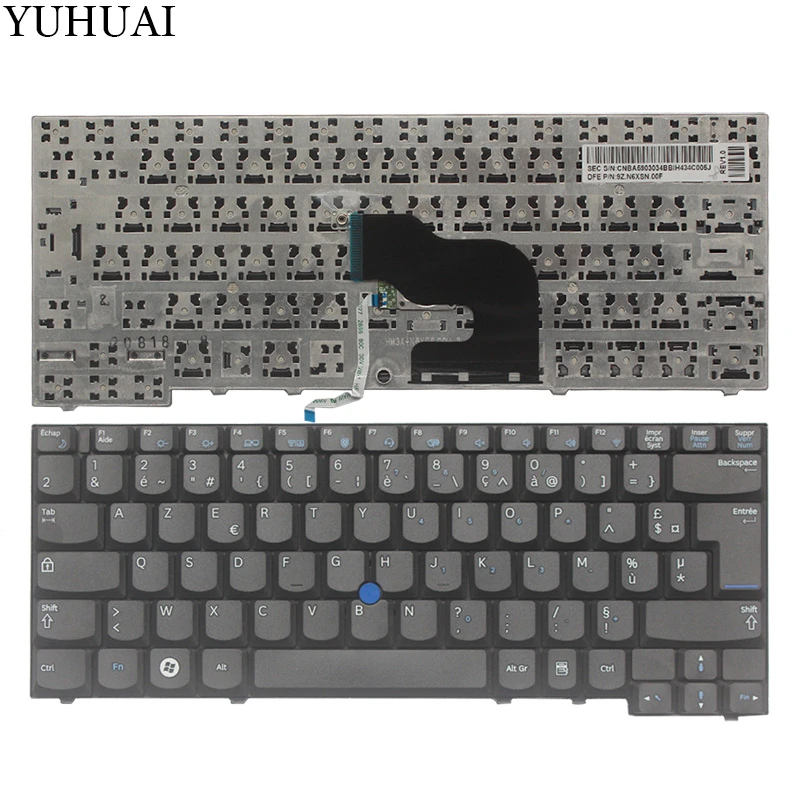 New French Laptop Keyboard For Samsung 400b2b Np400b2b 410b2b Fr ...