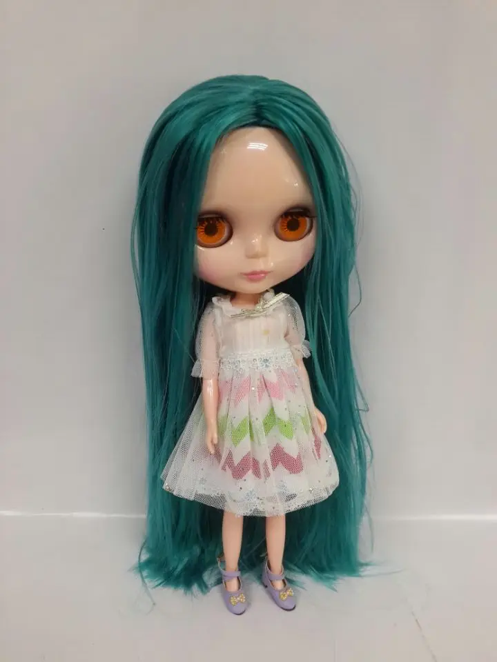Green-straight-Long-hair-doll-65SG.jpg