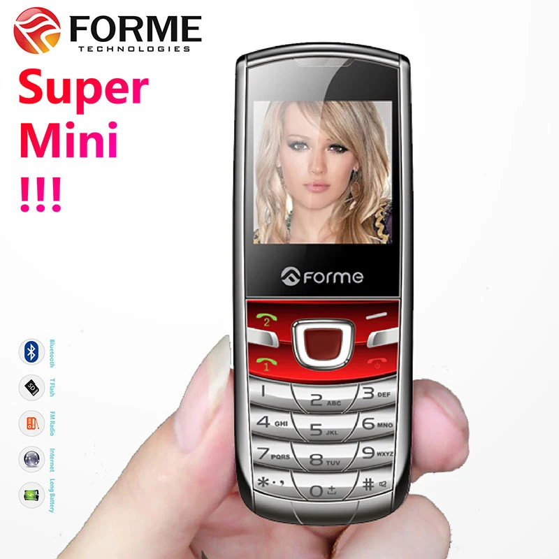 Super Mini phone!!!Russian keyboard Metal Pocket phone FORME T3 Dual ...