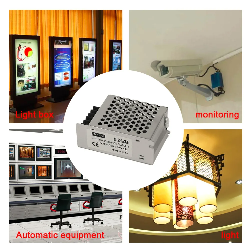 Купить постоянного тока 24 в 1А универсальный стабилизированный ...