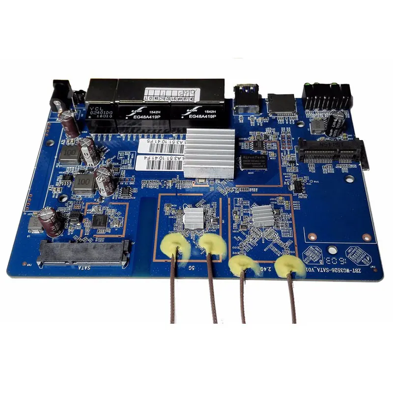 880mhz 1200mbps 802.11ac Gigabit Wifi Router Pcba Pre-loaded Openwrt ...