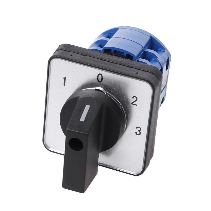Electric 2/3/4 position 8 Rotary Terminals Rotary Cam Changeover Switch ...