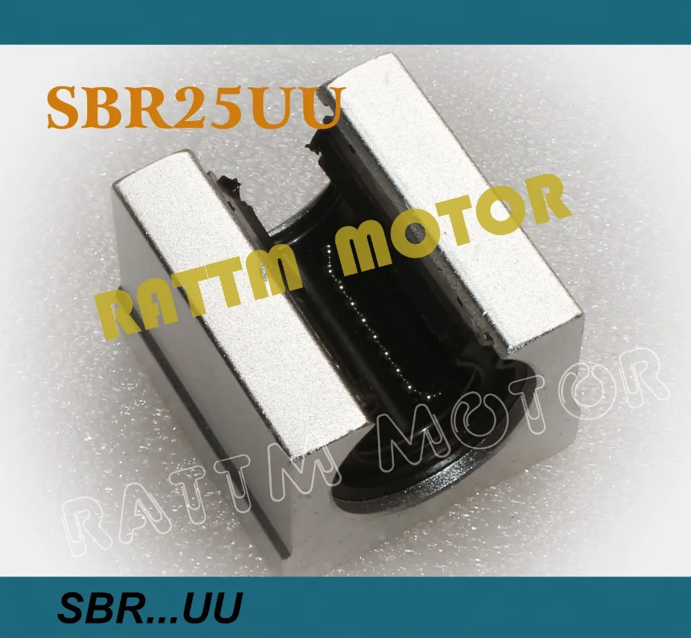4PCS SBR25UU SBR25 25mm Linear Ball Bearing Block CNC Router|router ...