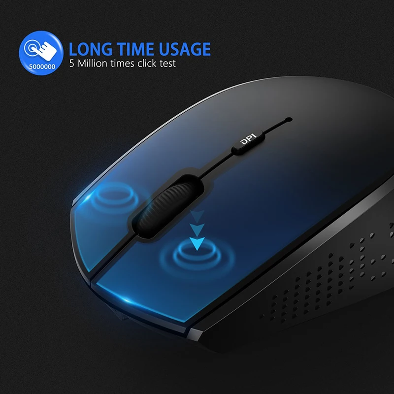 Jelly Comb 2.4G USB Type C Wireless Mouse Rechargeable Ergonomic Mouse ...