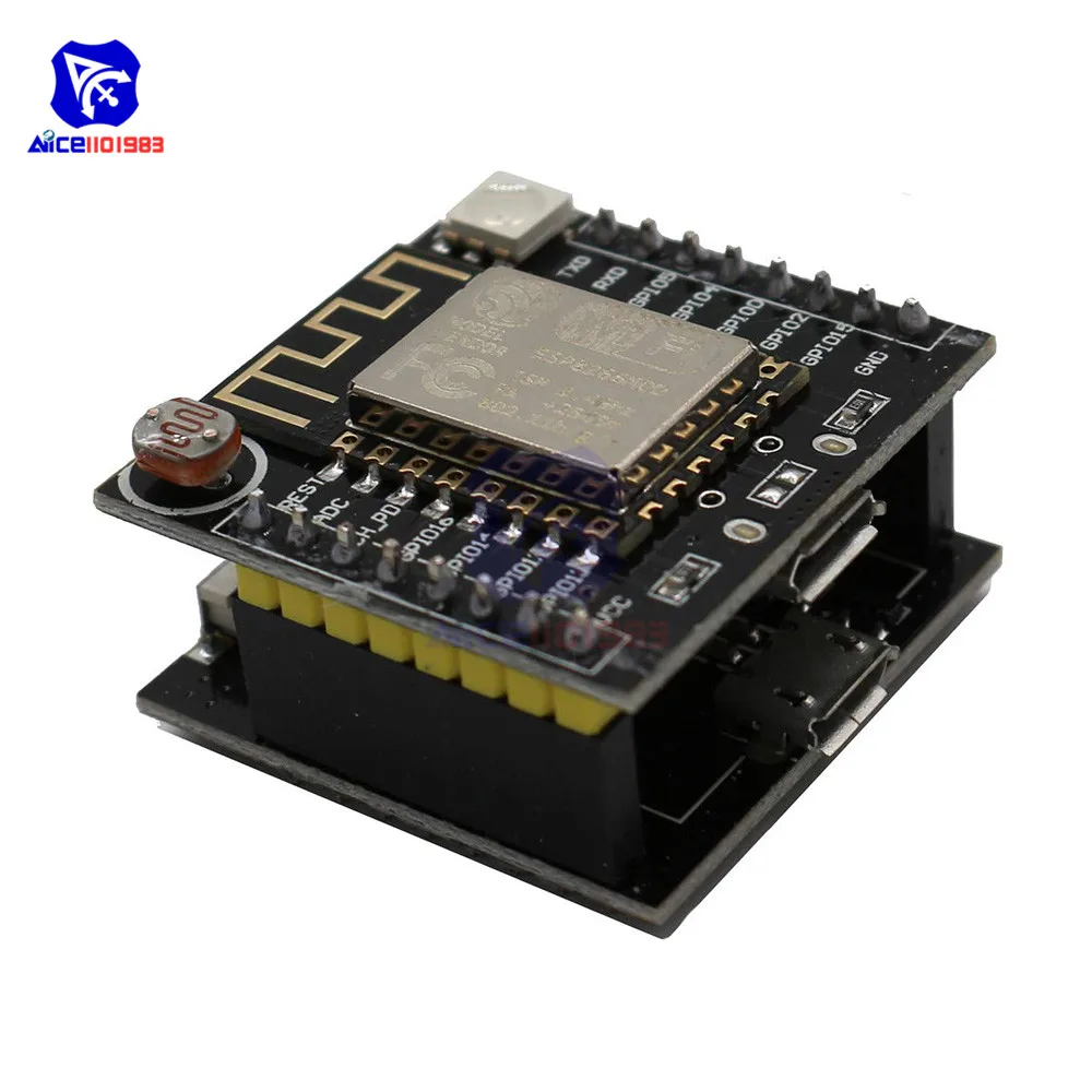 Placa de desarrollo de nube inteligente, módulo Micro USB para Arduino Mini Nodemcu ESP8266 ESP ...