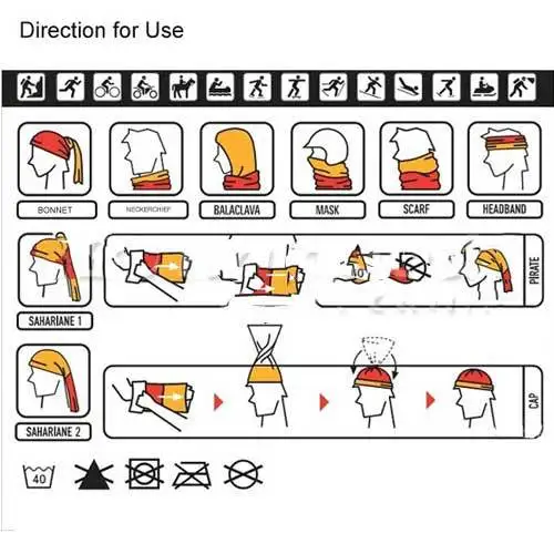 BuyGenton Cycling Bicycle Head Scarf Outdoor Bike Magic Hat Scarf|scarf ...