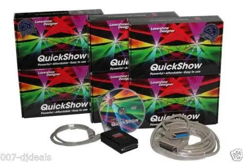 Quickshow Pangolin USB 2.5 ILDA PC Laser Light Show Designer contrôleur ...