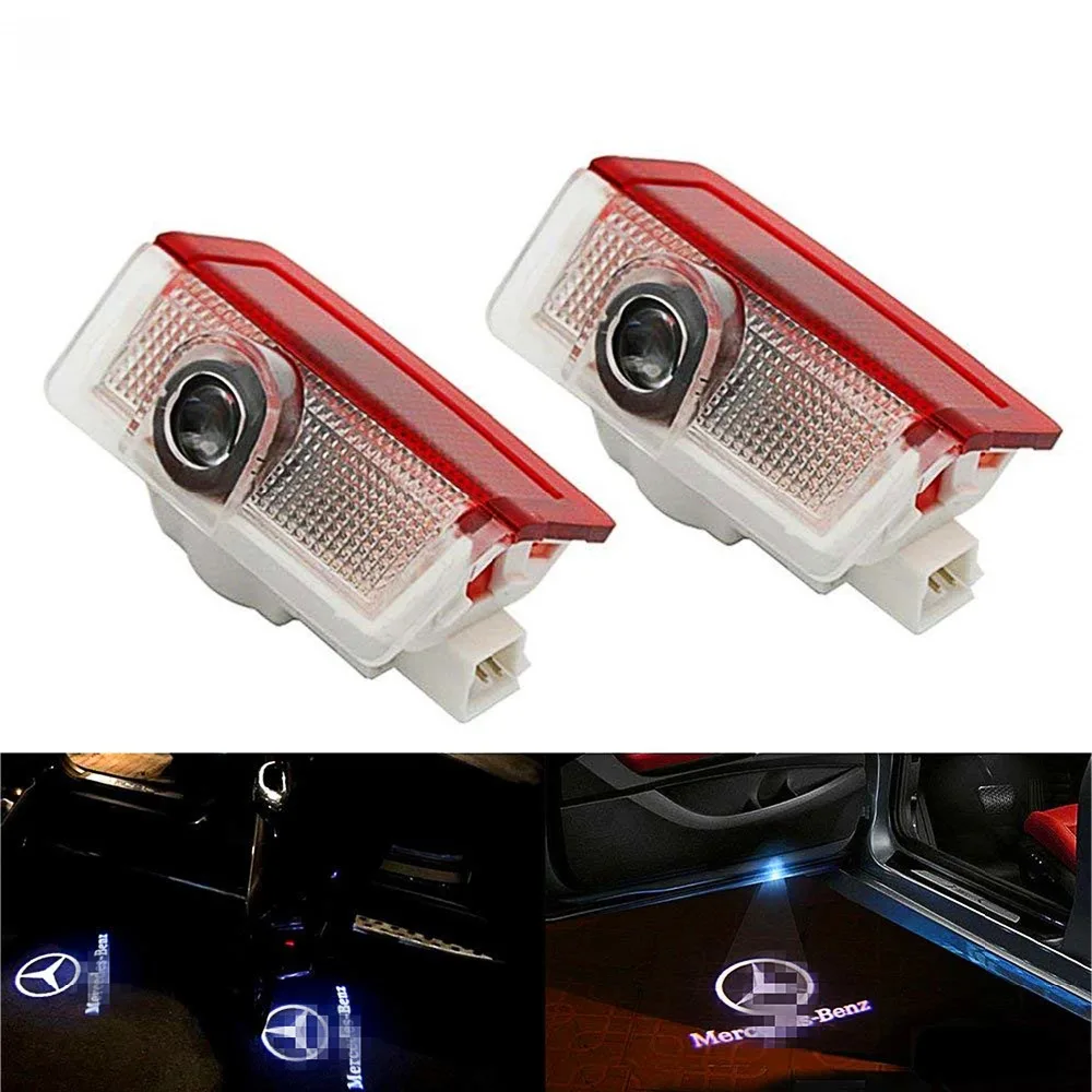 2 Pcs Car Door Led Light Projector Ghost Shadow Lights Welcome Lamp For ...