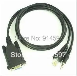 2 em 1 cabo de programação COM para YEASU / VERTEX rádio móvel VX 2500 ...