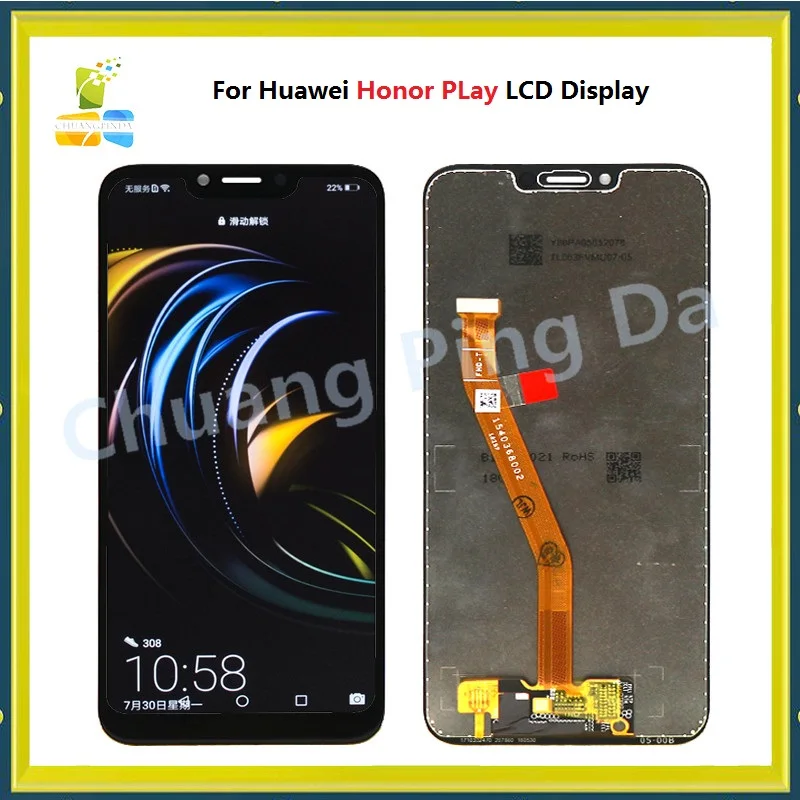 Display lcd para smartphone, tela de 6.3 polegadas para telefone ...