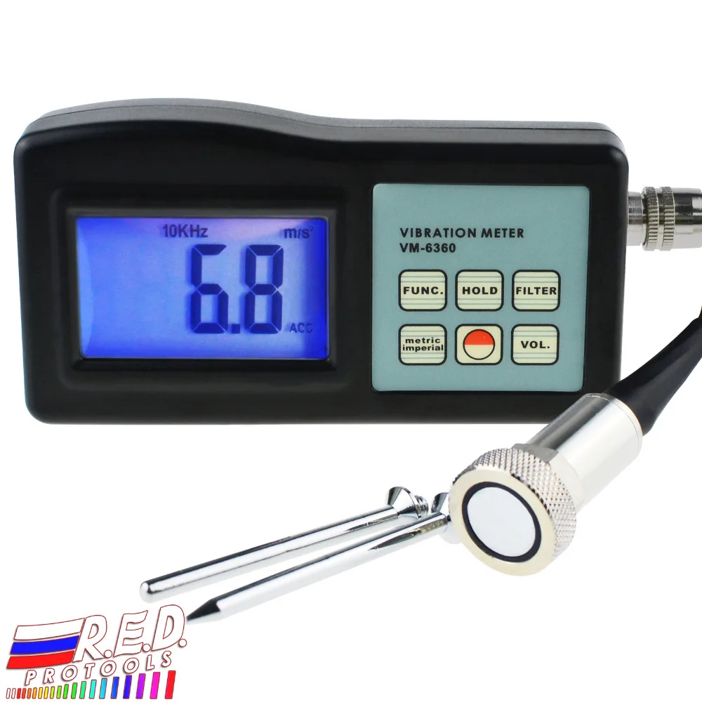 Digital-Vibration-Meter-Vibrometer-Gauge-Tester-Analyzer-10Hz-10kHz ...