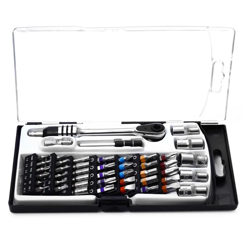 46pcs Professional Aluminum Handle Screwdriver For Repairing 4mm ...