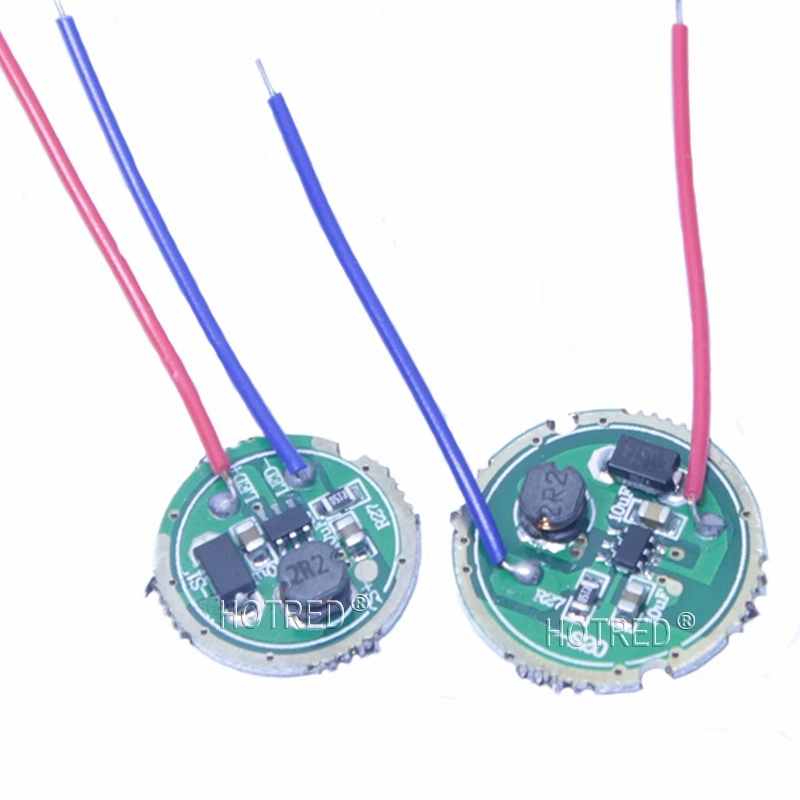 1PCS10PCS 3W LED driver 17mm/20mm DC3.7V 1 Mode 5 Mode LED Flashlight ...