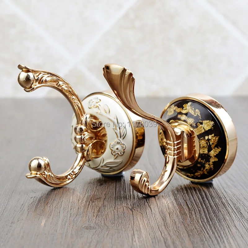 European-style-Retro-coat-hooks-bathroom-Creative-Single-Hooks-wall ...