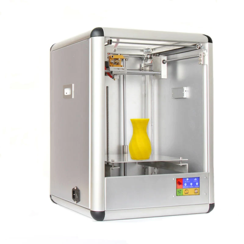 Brand New Big Size Structure 3D Printer Full Metal with Touch Screen ...