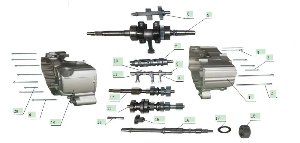 400cc-engine-crankshaft-assembly-Counter-shaft-assembly-for-odes-400cc ...