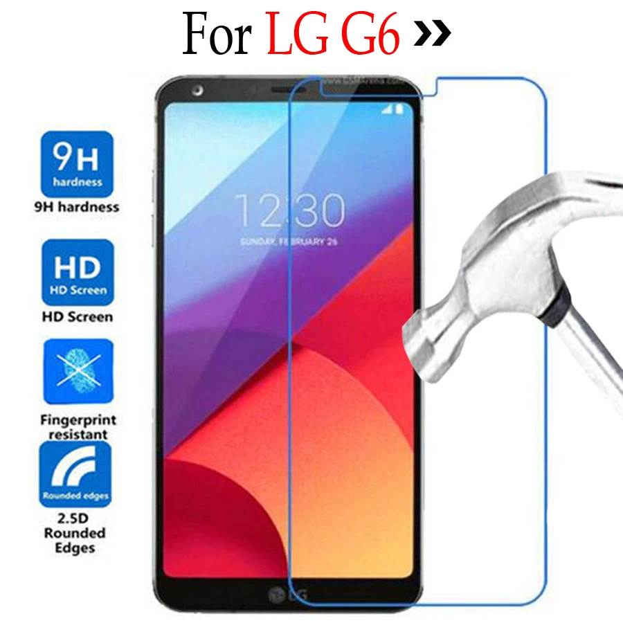 10 Pcs/lot 2.5d 0.26mm 9h Premium Tempered Glass For Lg G6 5.7inch Screen Protector Toughened ...